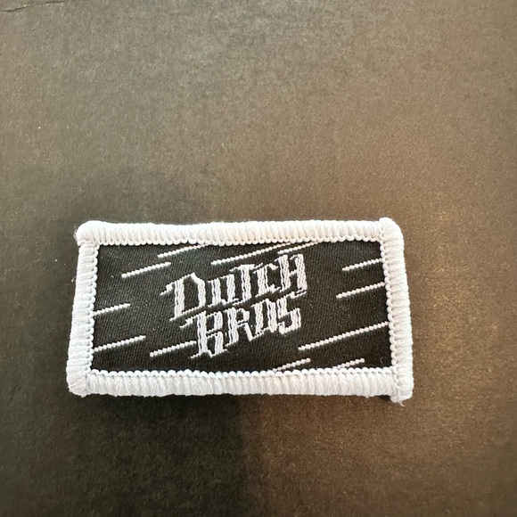 Dutch Bros | Accessories | Dutch Bros Black And White Velcro Patch ...